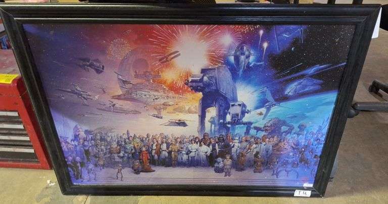 (TU) Star Wars Poster - Kraft Auction Service, LLC