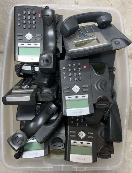 (BF) Box Lot Of Landline Office Phones - Kraft Auction Service, LLC