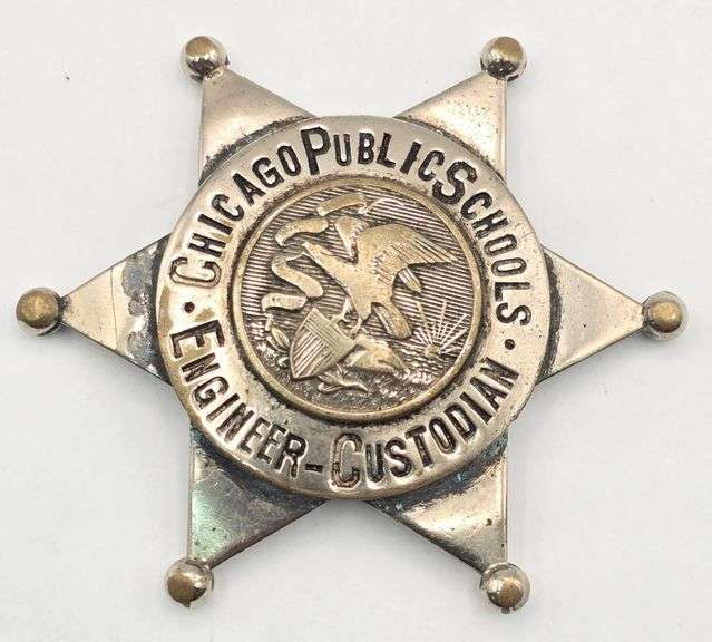 Obsolete American Seal & Stamp Co. Chicago Public Schools Engineer ...