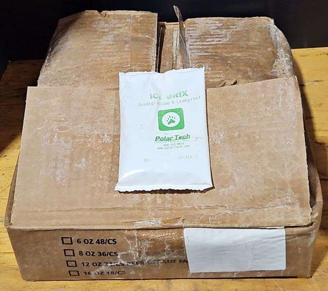 (4) Box's Of Polar Tech Ice Packs. - Kraft Auction Service, LLC