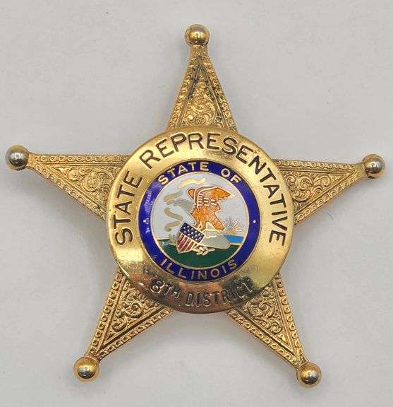 Obsolete C.H. Hanson State Of Illinois State Representative 8th ...