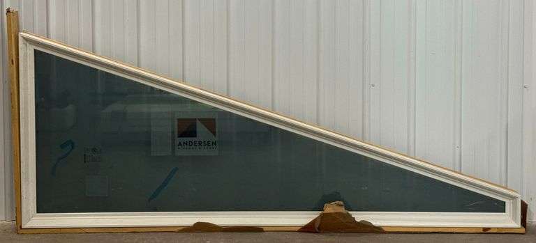 Anderson Custom Trapezoid Vinyl Window - Kraft Auction Service, LLC