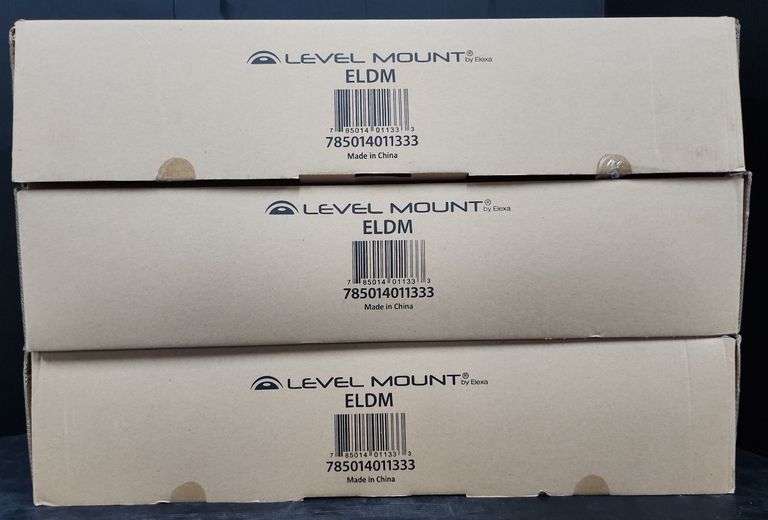 (K) Level Mount TV Mounts - Kraft Auction Service, LLC