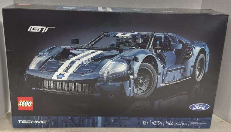 New Sealed Set LEGO 2022 Ford Gt Technic (42154) 1466 pcs - Kraft ...