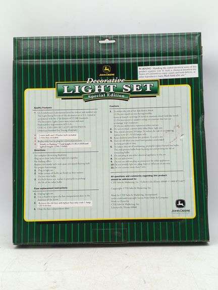 (A) John Deere Light Set - Kraft Auction Service, LLC