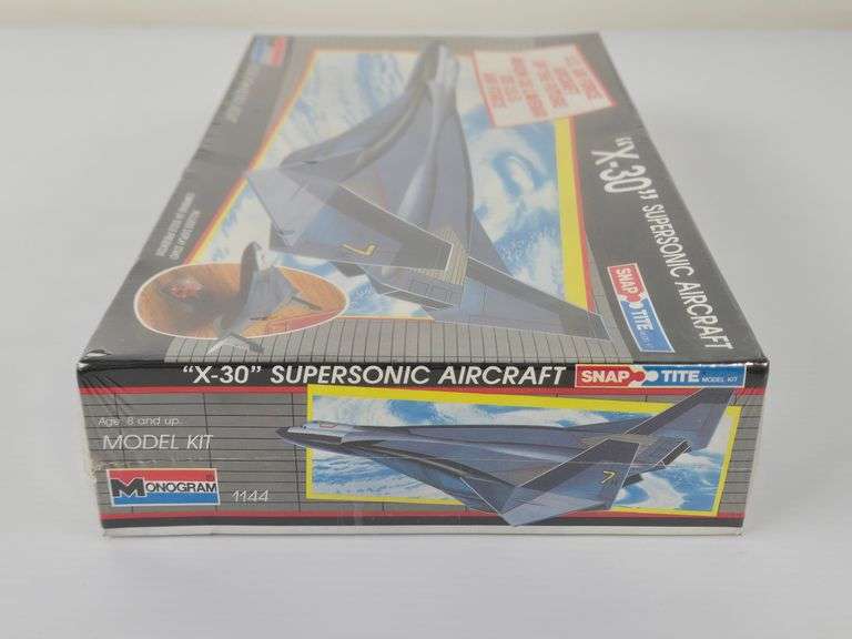 Monogram U.S. Air Force "X-30" Supersonic Aircraft Model Kit - Sealed ...