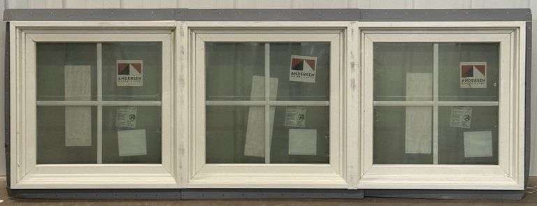 Anderson Custom Vinyl 12-Light Window - Kraft Auction Service, LLC