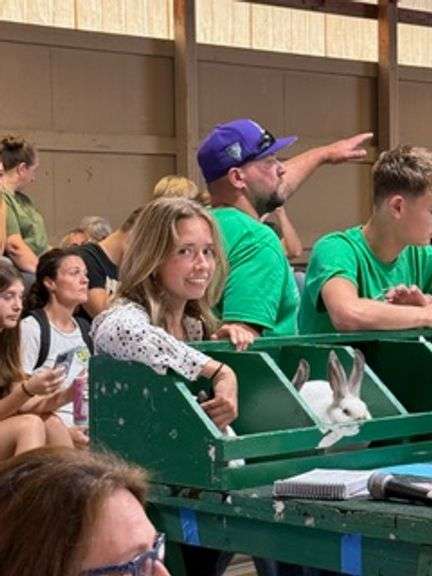 Grand Champion Rabbit Meat Pen - Greta Pressel - Kraft Auction Service, LLC