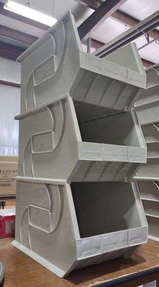 Lewis Stackable Bins - Kraft Auction Service, LLC