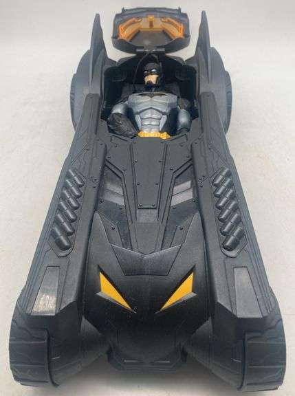 (DD) Batmobile 16” with 12” Batman figure plus 2 cars - Kraft Auction ...