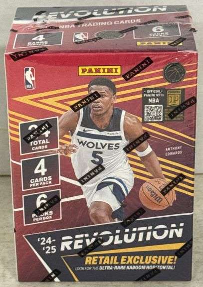 2024-25 Panini Revolution Basketball Trading Cards Blaster Box - Kraft Auction Service, LLC