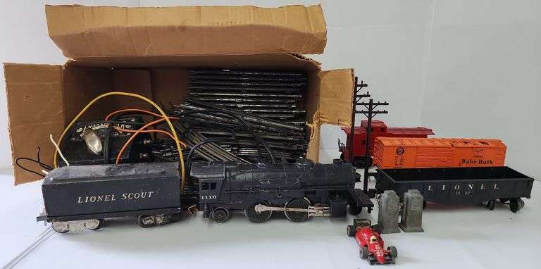 (U) Lionel Scout Train Set - Kraft Auction Service, LLC