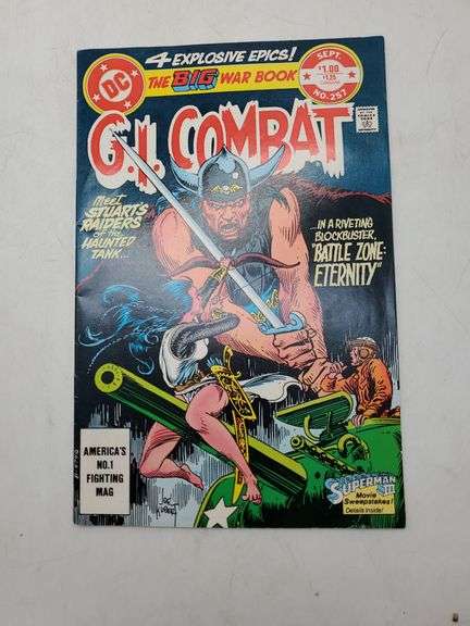 (O)(Quantity:26) G.I. Combat Comics - Kraft Auction Service, LLC