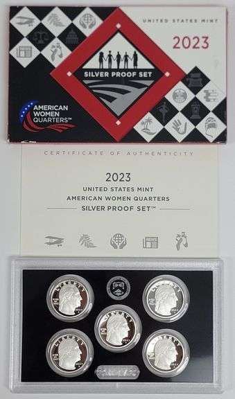 2023 United States American Women Quarters Silver Proof Set - Kraft ...