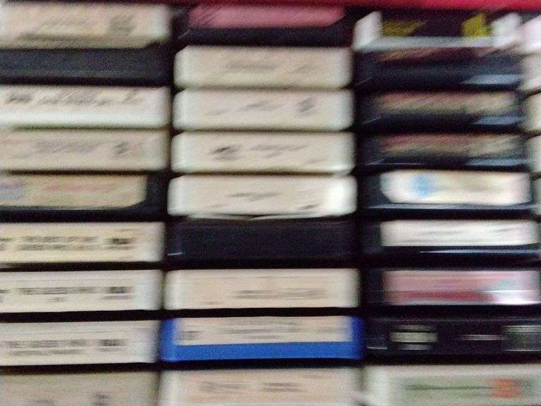 (A) Eight Track Tapes In Case - Kraft Auction Service, LLC