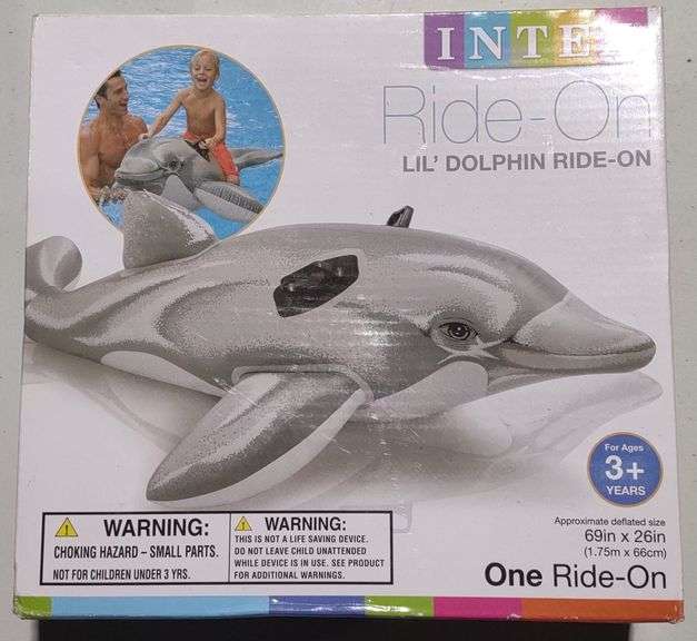 Intex Ride-On Dolphin - Kraft Auction Service, LLC
