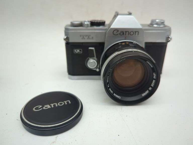 (XY) Canon TL Camera w/Case. - Kraft Auction Service, LLC