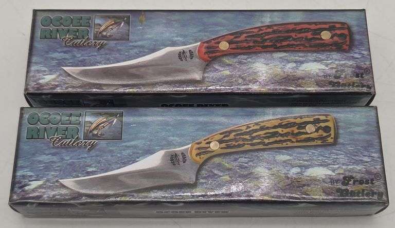(D) (2) Ocoee River Cutlery Knives - Kraft Auction Service, LLC