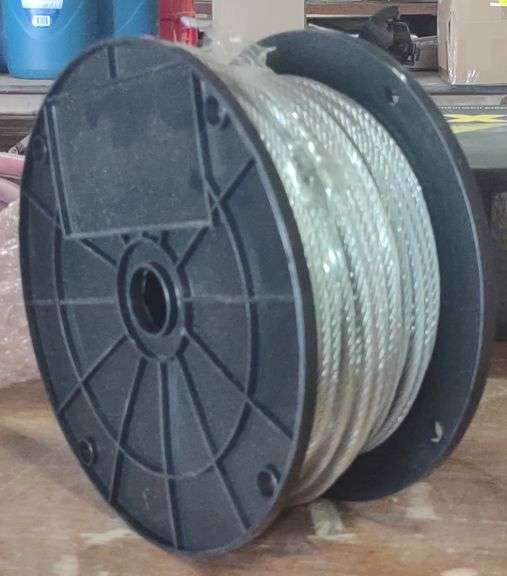 Reel of Wire Rope - Kraft Auction Service, LLC