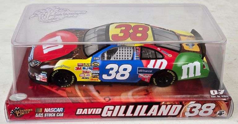 1/24 Scale David Gilliland #38 M&Ms Nascar Stock Car - Kraft Auction ...
