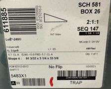 Anderson Custom Trapezoid Vinyl Window - Kraft Auction Service, LLC