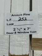252 Lineal Foot Arauco Pine 2-1/4in x 7ft Door & Window Trim - Kraft ...