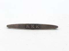 (KC) Vintage KKK Tie Pin - Kraft Auction Service, LLC