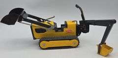 (K) Tonka Pressed Steel Trencher Backhoe Toy (20" in. Long x 5.25" in ...