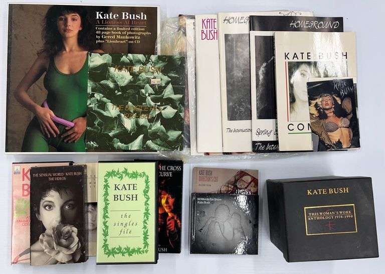 (AG) Kate Bush Box Sets, Cassette Tapes, CDs, And Magazines - Kraft ...