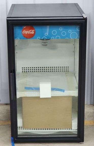(R) Coca Cola Branded Countertop Display Cooler - Kraft Auction Service ...