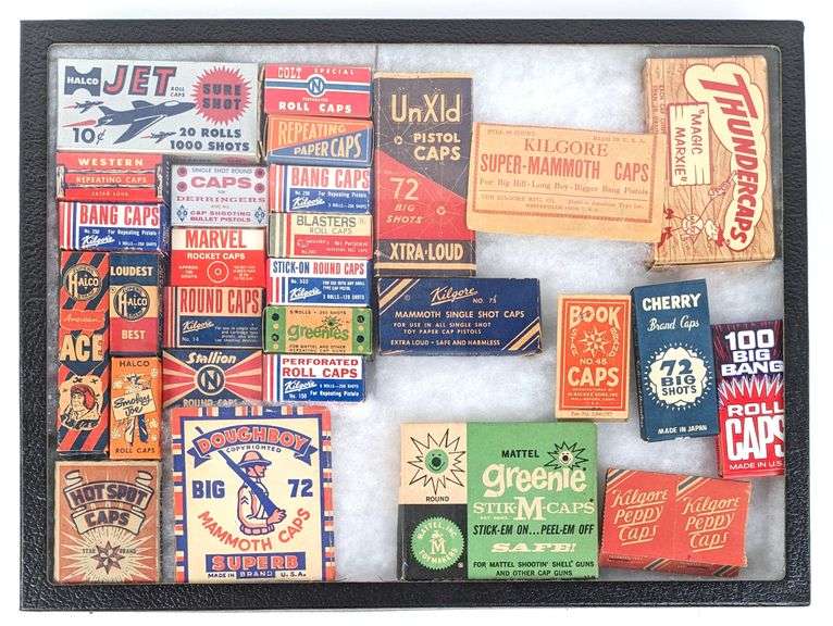 Original Caps For Cap Guns In Boxes - Kraft Auction Service, LLC