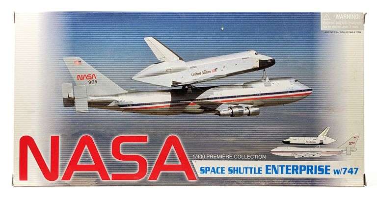 1/400 Dragon Models Space Shuttle Enterprise w/ 747 Replica - NIB ...