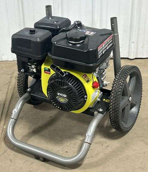 (CU) Ryobi 2900 PSI 2.5 GPM Gas Pressure Washer - Kraft Auction Service, LLC