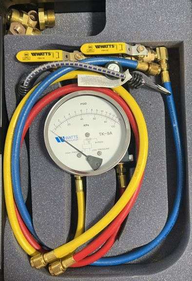 (R) WATTS Backflow Test Kit - Kraft Auction Service, LLC