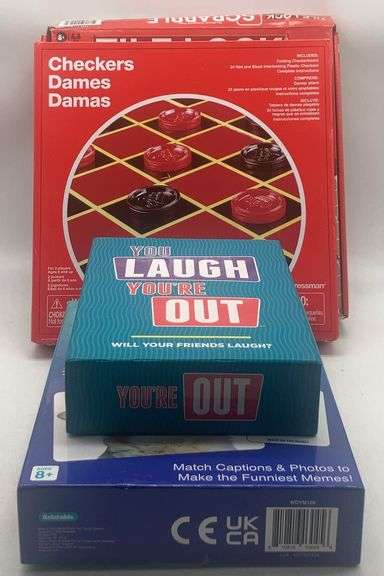 (KC) 4 Adult games Meme,laugh your out,checkers and scrabble - Kraft ...