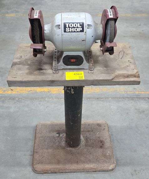 (AU) Tool Shop Double End 6" Bench Grinder - Kraft Auction Service, LLC