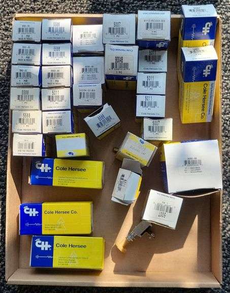 Cole Hersee Toggle Switches, Push-Pull Switches And A Continuous Duty Solenoid - Kraft Auction ...
