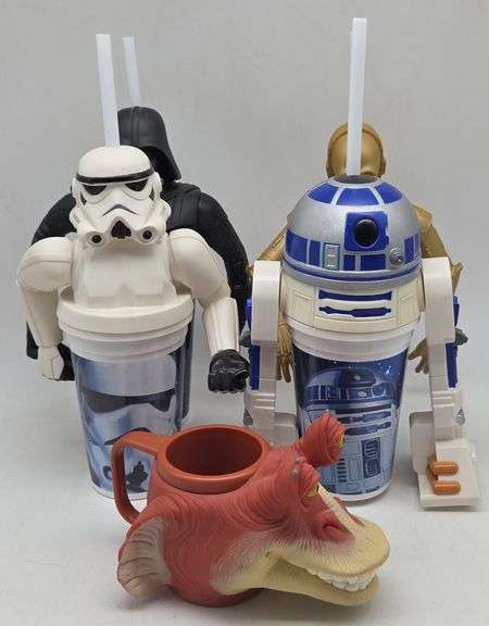 (K) Vintage Star Wars Cups - Kraft Auction Service, LLC