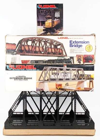 Lionel Extension Bridges, Trestle Bridge, Signal Bridge, & Menards ...