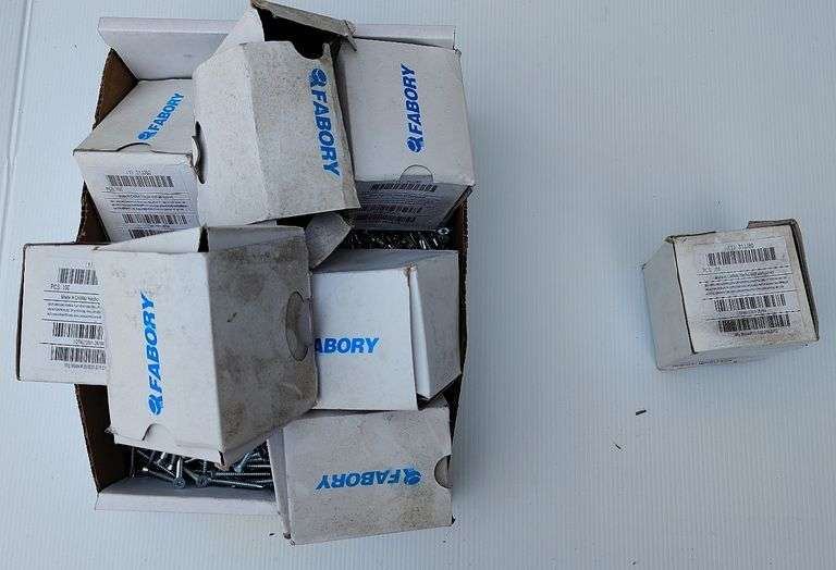 FABORY construction screws - Kraft Auction Service, LLC