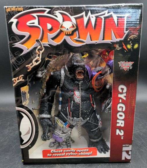 (K) Spawn Action Figure Cy-Gor 2 by McFarlane Toys - Kraft Auction Service, LLC