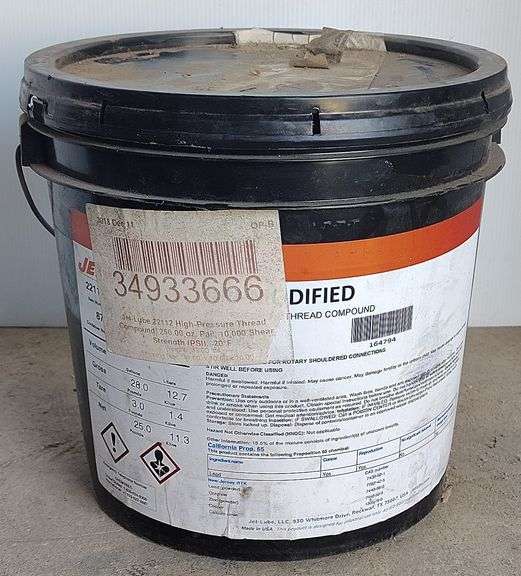 Jet-Lube High Pressure Thread Compound - Kraft Auction Service, LLC