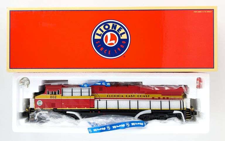 Lionel FEC Legacy ES44AC #802 Engine 6-82218 - Kraft Auction Service, LLC