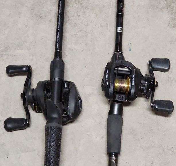 Bass Pro Shop & Cabela's Fishing Rods - Kraft Auction Service, LLC