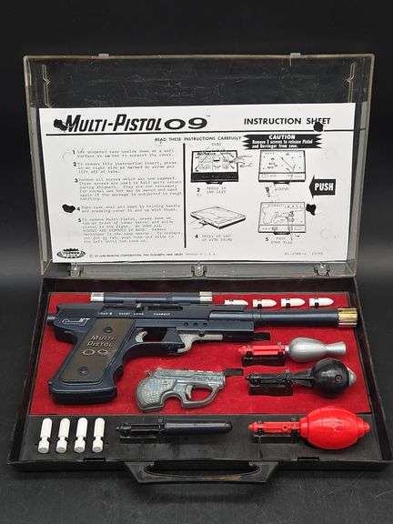 (K) De Luxe Topper Toys Multi Pistol 09 Secret Agent Set - Kraft ...