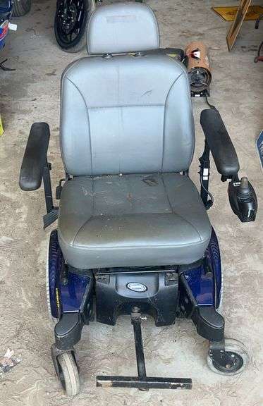 (CC) Invacare Pronto M91 Power Wheel Chair w Invacare MK5 SPJ-80 ...
