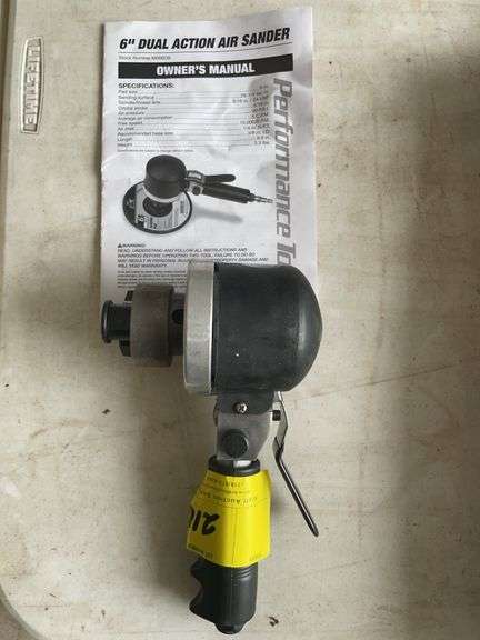 (AG) Performance Tool Dual Action Pneumatic Sander - Kraft Auction ...