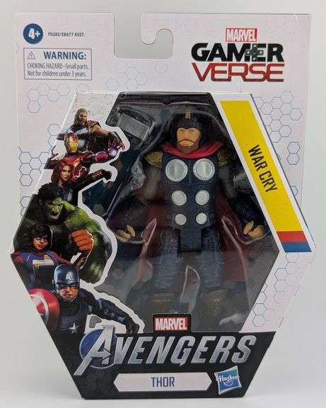2020 Hasbro Marvel Gamer Verse Thor War Cry 6" Action Figure NIB ...