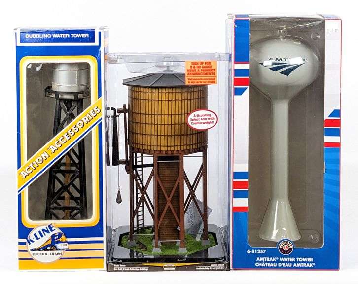 Lionel, Menards, & K-Line Water Towers - Kraft Auction Service, LLC