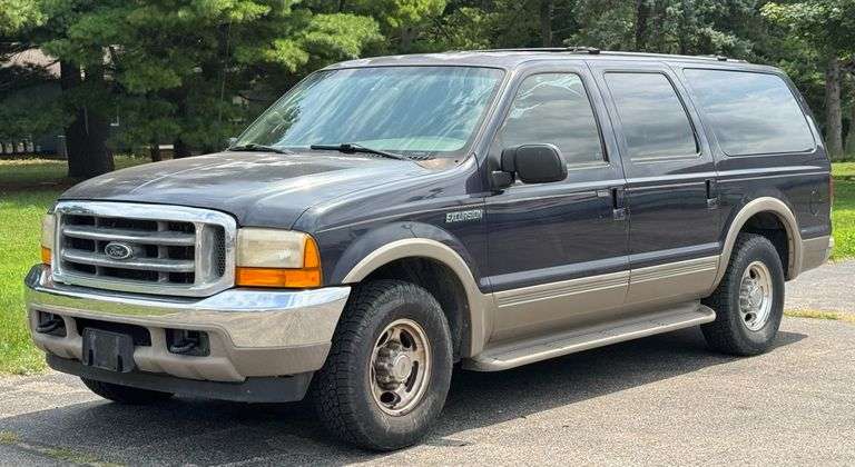 2000 Ford Excursion 2WD, V10 - Kraft Auction Service, LLC